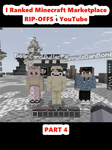 I Ranked Minecraft Marketplace RIP-OFFS - YouTube (4) | minecraft