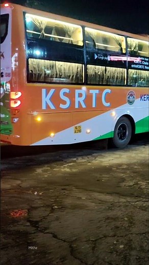 New KSRTC AC Seater/Sleeper #ksrtc #kerala #travelandexplore