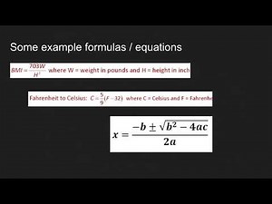 Implementing formulas in C#