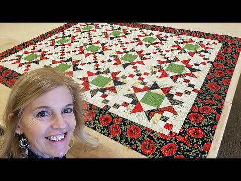 My FREE "Galaxy" Quilt Pattern For All you Crafty Quilters Out There!!!