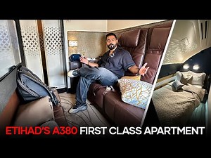 Indian Flying Etihad's A380 The Residence : World’s Best FIRST CLASS 🇦🇪 🇮🇳