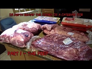 SDSBBQ - BTS of a BBQ Catering Job - Part 1 - The Prep