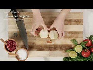 Conseils d'expert en cuisine - Comment couper un oignon