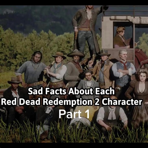 Sad facts about each RDR2 Characters Part 1 #reddeadredemtion2 #rdr2 #reddeadtok #rdr2story #fyp @Roger Clark