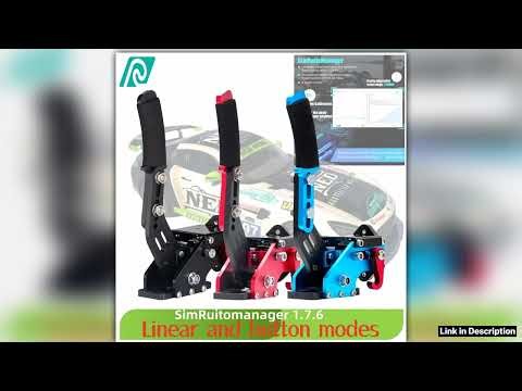 Usb Simracing Hand Brake Pc Mechanical Drift Handbrake for Game Steering Wheel Sim Racing