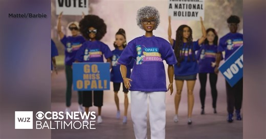 Barbie honors "Grandmother of Juneteenth" Opal Lee with inspiring women doll