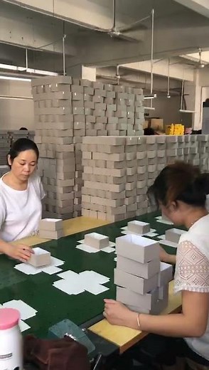 Rigid Box Making Line Gift Box Machine Rigid Box Wrapping Machine Gluing Machine