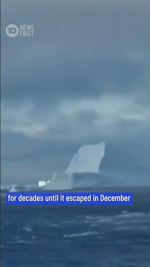 Giant Iceberg On Collision Course With British Territory | 10 News First