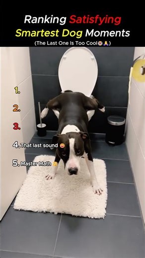 Ranking the Most Satisfying Genius Dog Moments Ever #shorts #viralvideo #funny #dog