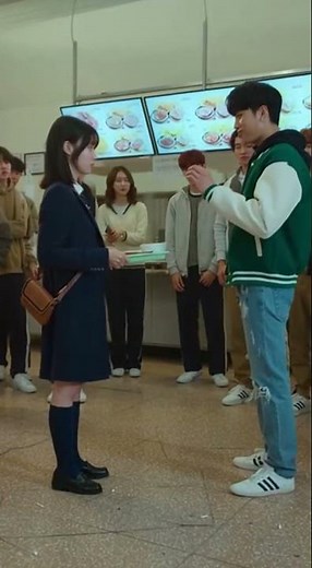 Bully picked the wrong girl! 😱 Insane knockout kick #karma #fight #kdrama