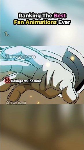 Ranking The Best Fan Animations Ever