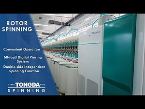 TONGDA rotor spinning/open end spinning machine
