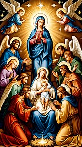 572K views · 10K reactions | Jesus nasceu para nos ensinar a amar sem medida e viver com propósito divino. Que este Natal renove em nós o desejo de espalhar bondade e perdão, vivendo em união e promovendo paz, alegria e harmonia em cada gesto. - - - - - #SemMedo #amor #deus | Santa Fé | Facebook