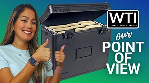 Watch Our Point of View on Vaultz Locking File Organizer Box on Amazon Live