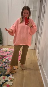 30K views · 84 reactions | Sign me up immediately!!! This sweater is easily a 10/10. And can we talk about the fuzzy flats because OMGEEE. Comment LINK to shop both | Brittany Young | Facebook