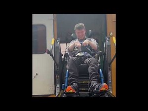 Sam on the prom bus today at school, Sarah the bus driver & set his brakes 5.2.25 @onthatnote