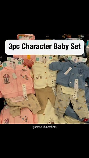 The Best Sam’s Club : Finds, Deals, Tips & Tricks! | So sweet ❤️ 3pc Character Layette Sets at Sams Club Comment “me” for link! Sizes NB-24M Choose Winnie the Pooh, Mickey or Minnie... | Instagram