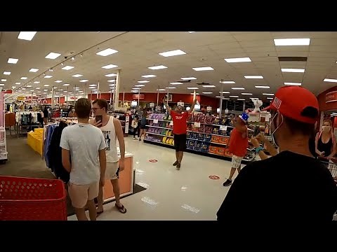 Anti-mask protesters invade Target yelling ‘take it off’