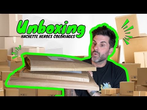 UNBOXING - Hachette Heroes & divers Disney