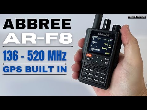 ABBREE AR-F8 6 BAND HANDHELD TRANSCEIVER