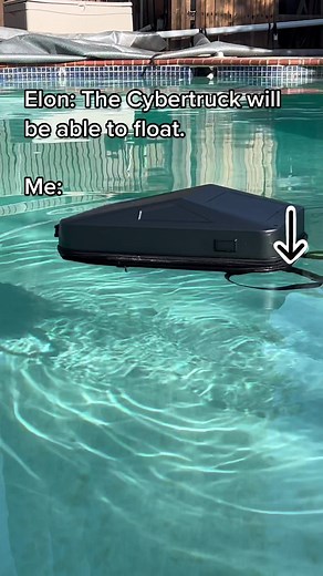 Floating Cybertruck Backpack | Waterproof and Lightweight