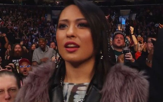 Giulia Unaware of Being on Camera for WWE NXT: Stand & Deliver Debut