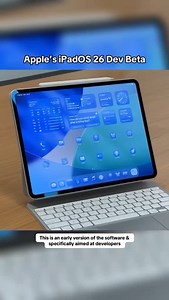 iPadOS 26 is giving a more macOS-like experience. Here’s an early look at the iPadOS 26 developer beta which is geared towards developers. #ipad #apple #developer #multitasking #ipados | CNET