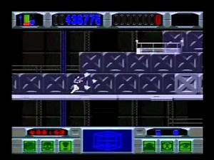 The Lawnmower Man (SNES) speed run in 24:53