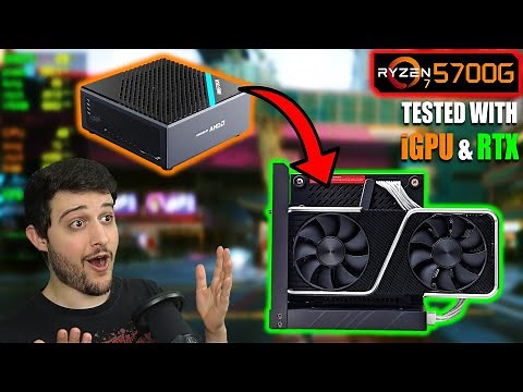 This Mini PC is AWESOME! - Ryzen 7 5700G - Minisforum Elitemini B550