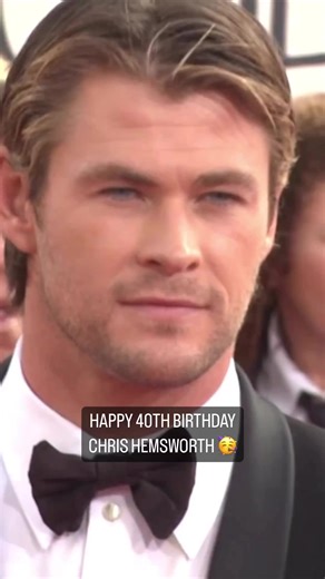 24K views · 319 reactions | Chris Hemsworth is joining the 40 gang today!  We’re wishing everyone’s favourite god of thunder a very happy birthday 拾 | HELLO! | Facebook