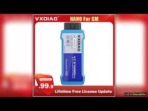 VXDIAG VCX NANO For GM For Opel obd2 automotive scanner Bidirectional Full System Diagnostic 30
