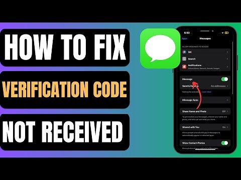 How To Fix Verification Code Not Received Iphone | Work For All Apps
