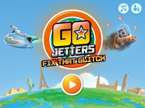 Go Jetters: Fix That Glitch - iPad app demo for kids - Ellie