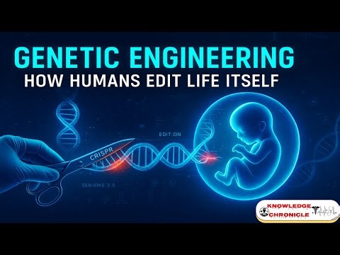 Genetic Engineering: How Humans Edit Life Itself — CRISPR, GM Crops & Designer Babies Explained!