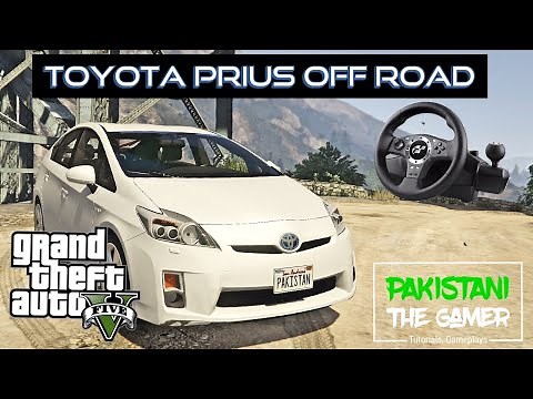 GTA 5 Pakistan | Real life Mod Toyota Prius offroading | Urdu