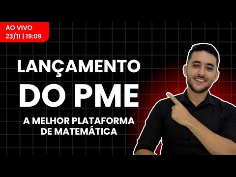 Lançamento Oficial do PME — Princípios de Matemática Elementar