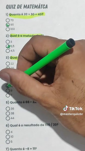 Quiz de matemática #trivia #quiz #matematica
