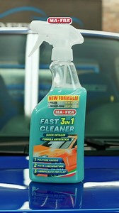152 reactions · 25 shares | Fast Cleaner 3in1 è il quick detailer definitivo!  1️⃣ Pulitore Rapido: Dì addio a guano di uccelli e moscerini in un attimo sulla tua carrozzeria. 2️⃣ Asciugatura perfetta: Aumenta la scorrevolezza e rendi l'asciugatura un gioco da ragazzi. 3️⃣ Clay Lube: Perfetto come lubrificante per la tua clay bar durante la decontaminazione meccanica. Rendi super la tua routine di cura dell'auto con Fast Cleaner 3in1 di #MaFra! | MA-FRA S.p.A. | Facebook