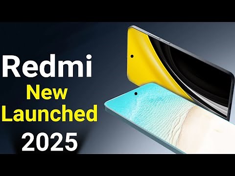 Redmi Top 4 New Launched Phones 2025