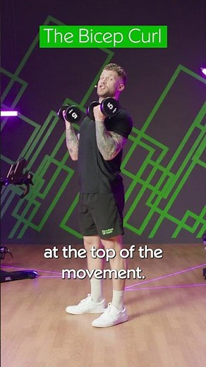 How to do bicep curls with dumbbells