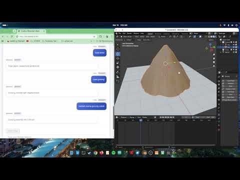 Demo Create Model in blender using codex Prototype system