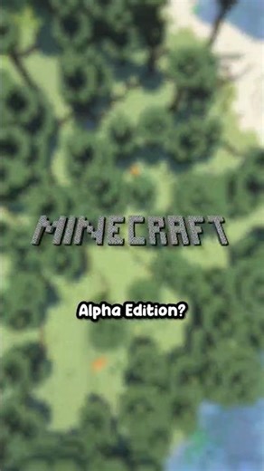 I Tried Minecraft Alpha.. #nostalgia #gaming