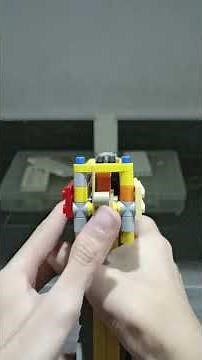 Lego Full-auto Machine Pistol (by JustM) | Firing Test