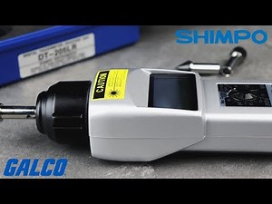 Shimpo's DT-205LR Handheld Tachometer