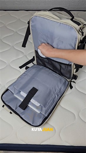 BAGSMART 38L Large Capacity Backpack | Perfect for Travel, Work, and Daily Use