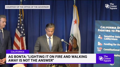 AG Bonta on the government: “Lighting it on fire and walking away is not the answer”
