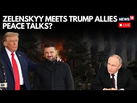 LIVE | Ukraine-Russia War | Zelenskyy Holds Talks With Trump Allies, Signals Possible Peace Push