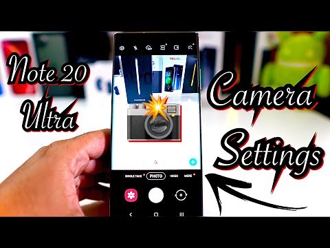 Samsung Galaxy Note 20 Ultra Camera Settings