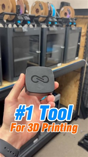 This is the one tool we couldn’t run our 3D print farm without. The FlowQ Hub is what connects our printers to FlowQ and turns them into a single automated system. Each hub can handle up to five printers, and adding more is as simple as plugging one in and connecting it to Wi-Fi. Once a printer is linked through a hub, everything lives in one place. We queue jobs ahead of time, monitor production remotely, and let printers keep running without someone constantly standing there. No bouncing betwe