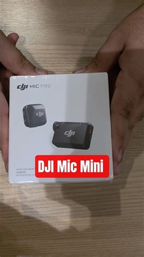 DJI Mic Mini Unboxing & First Look! (Infinity Black) #djimic #dji